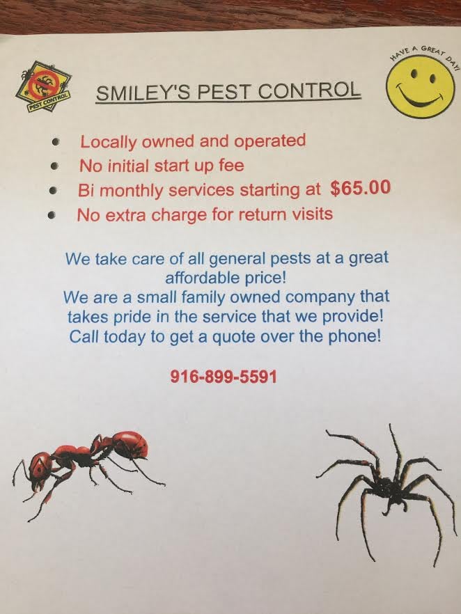SMILEY’S PEST CONTROL - Updated August 2025 - Roseville, California ...
