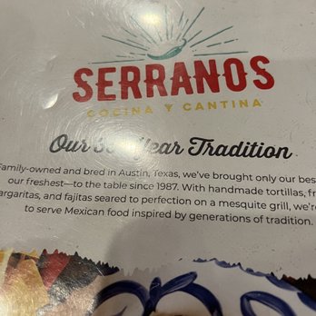 SERRANOS - Updated August 2025 - 169 Photos & 337 Reviews - 9500 S I-35 ...
