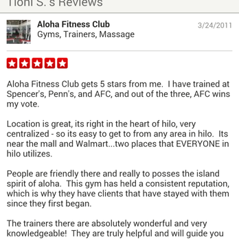 ALOHA FITNESS CLUB - Updated May 2026 - 32 Photos & 21 Reviews - 215 ...