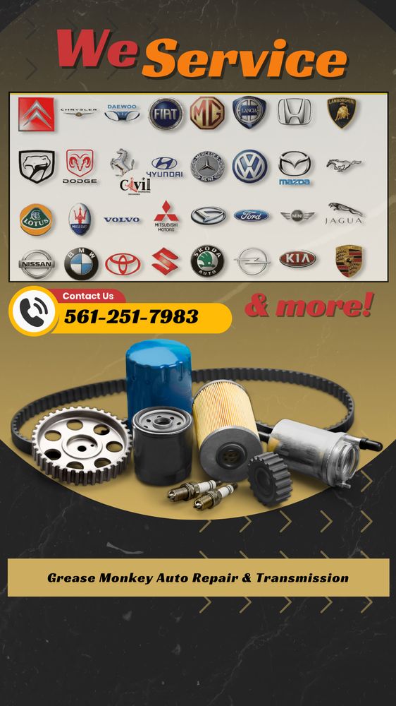 GREASE MONKEY AUTO REPAIR & TRANSMISSION - Updated December 2025 ...