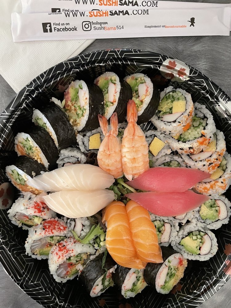 SUSHI SAMA - Updated May 2024 - 1476 Rue du Collège, Saint-Laurent ...