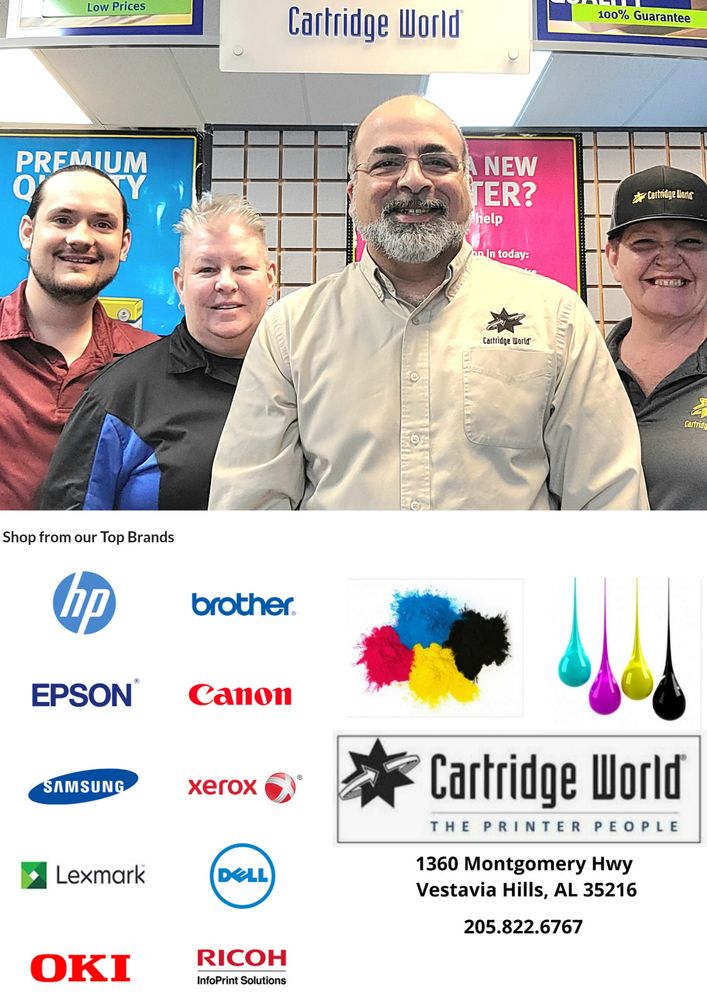 CARTRIDGE WORLD-VESTAVIA HILLS - Updated December 2025 - 57 Photos ...
