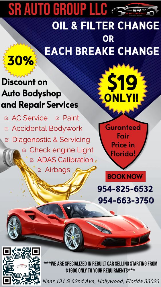 SR AUTO GROUP - Request a Quote - 131 S 62nd Ave, Hollywood, Florida ...