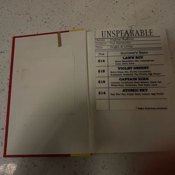 UNSPEAKABLE - Updated July 2025 - 122 Photos & 18 Reviews - 3920 Penn ...