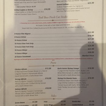 TRAIL BOSS STEAK & GRILL - Updated December 2025 - 96 Photos & 91 ...