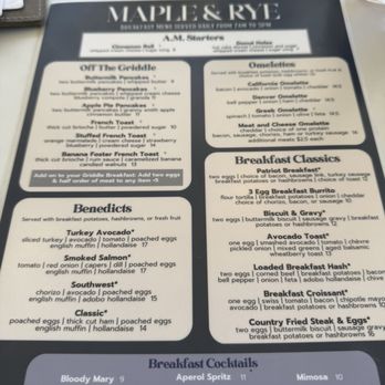 MAPLE & RYE - Updated December 2025 - 124 Photos & 173 Reviews - 15955 ...