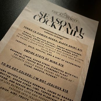 THE ALCHEMIST - Updated October 2025 - 166 Photos & 63 Reviews - 1660 ...