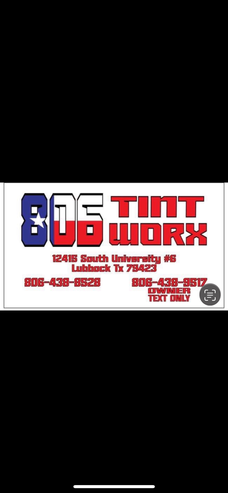 806 TINT WORX - Updated October 2025 - 12415 University Ave, Lubbock ...