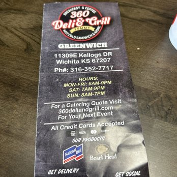 360 DELI & GRILL - Updated May 2025 - 56 Photos & 36 Reviews - 11309 E Kellogg Dr, Wichita ...
