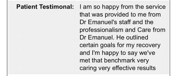 PAYMAN RICHARD EMMANUEL, MD - ORTHOPEDIC & SPINE INSTITUTE - Updated ...