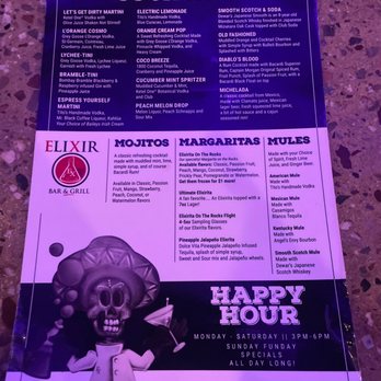 ELIXIR BAR & GRILL - Updated July 2025 - 223 Photos & 198 Reviews ...