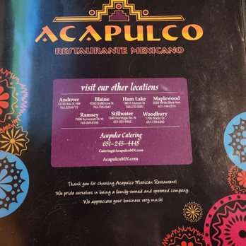 ACAPULCO MEXICAN RESTAURANT MAPLEWOOD - Updated October 2025 - 110 ...