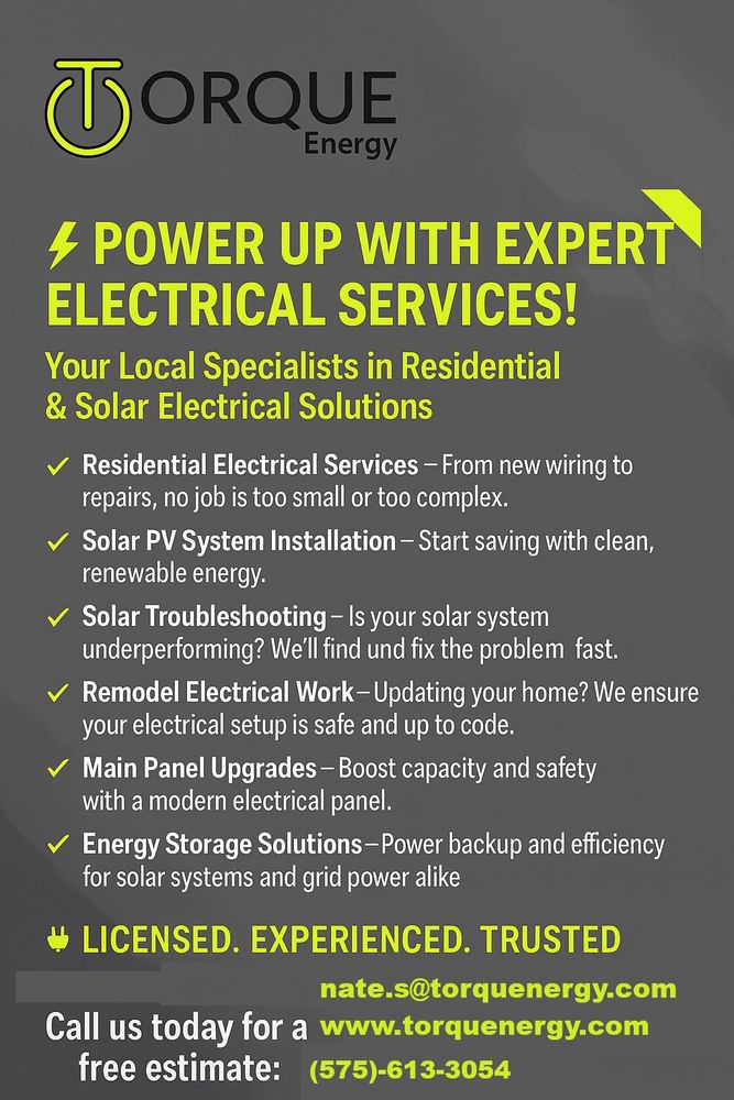 TORQUE ENERGY - Updated 05/2025 - Request a Quote - Aurora, Colorado ...