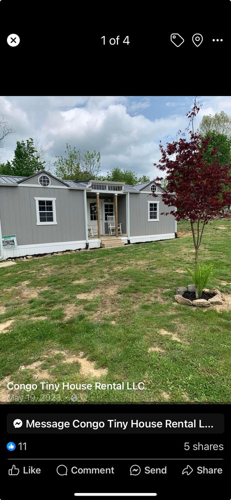 CONGO TINY HOUSE - Updated September 2024 - 6681 Scenic Rd SE, Corning ...