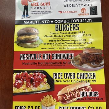 NICE GUYS BURGERS - Updated August 2024 - 301 Photos & 329 Reviews ...