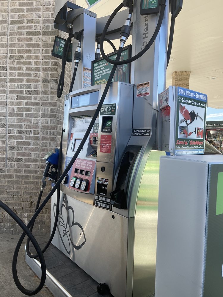 HARRIS TEETER FUEL CENTER - 5706 W Gate City Blvd, Greensboro, NC - Yelp