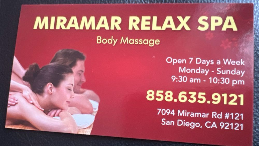 MIRAMAR SPA - Updated October 2025 - 20 Photos - 9526 Miramar Rd, San ...