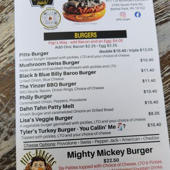 PITTS BURGERS - Updated December 2025 - 19 Photos & 36 Reviews - 2760 S ...