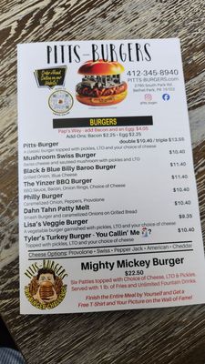 PITTS BURGERS - Updated January 2026 - 19 Photos & 37 Reviews - 2760 S ...
