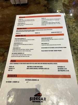 SIDECAR CAFÉ - 4840 Venture Dr, Southaven, Mississippi - American ...