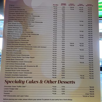 THE CHEESECAKE FACTORY - Updated February 2025 - 630 Photos & 608 ...