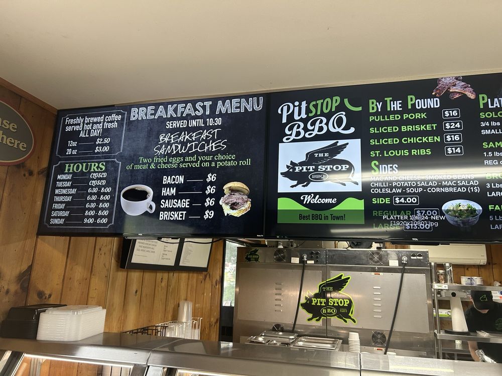 THE PIT STOP BBQ - Updated September 2024 - 349 E Mountain Rd ...