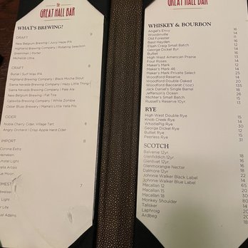 GREAT HALL BAR - Updated January 2026 - 57 Photos - 290 Macon Ave ...