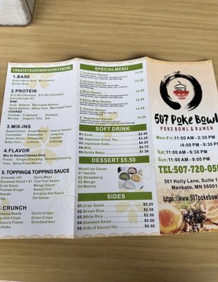 507 POKE BOWL - 27 Photos - 501 Holly Ln, Mankato, Minnesota - Ramen ...