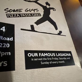 SOME GUYS PIZZA PASTA GRILL - Updated October 2025 - 255 Photos & 287 ...
