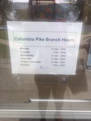 ARLINGTON COUNTY LIBRARY - COLUMBIA PIKE BRANCH - Updated September ...