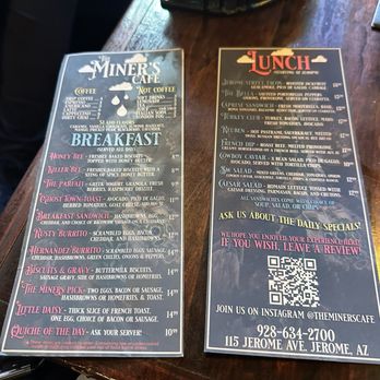 THE MINERS CAFE - Updated August 2024 - 24 Photos & 23 Reviews - 115 ...