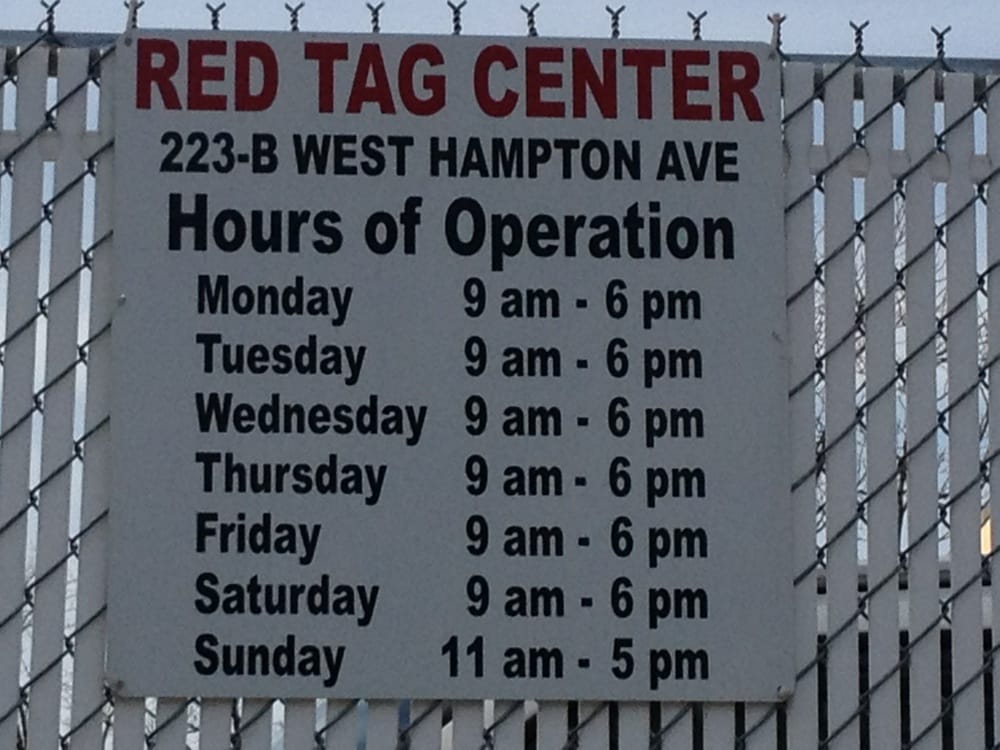 RED TAG CENTER - Updated May 2026 - 19 Photos & 11 Reviews - 223 W ...