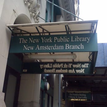 NEW YORK PUBLIC LIBRARY - NEW AMSTERDAM LIBRARY - Updated December 2025 ...