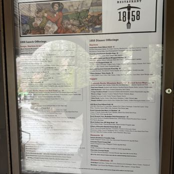 RESTAURANT 1858 - Updated October 2024 - 190 Photos & 151 Reviews ...