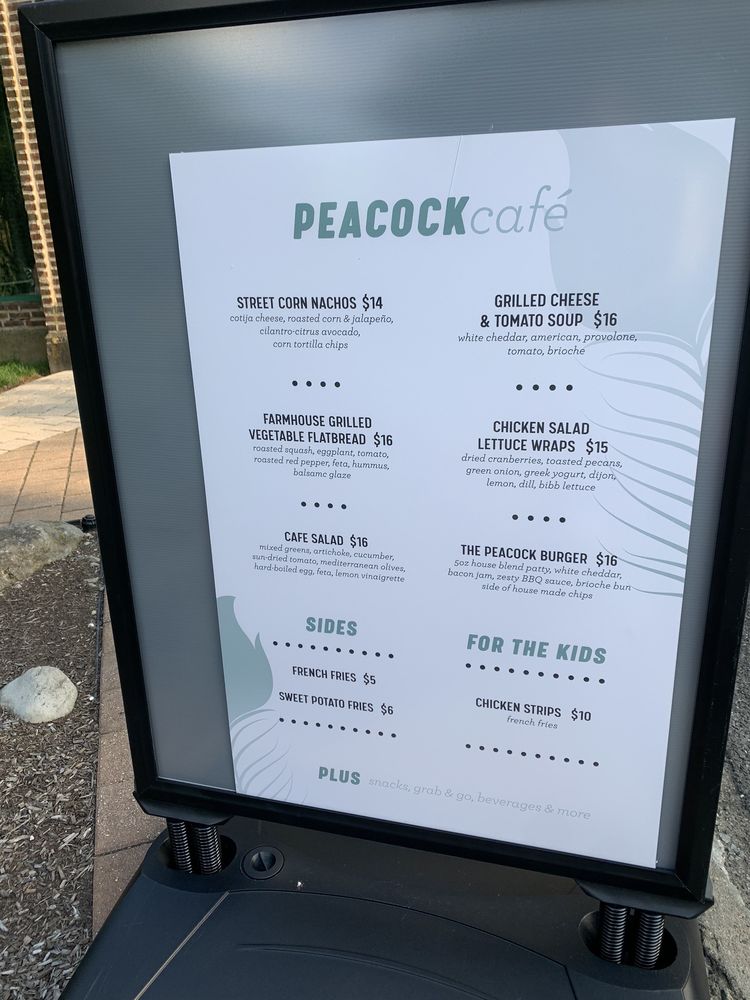 PEACOCK CAFE - Updated June 2024 - 26 Photos & 17 Reviews - 18 ...