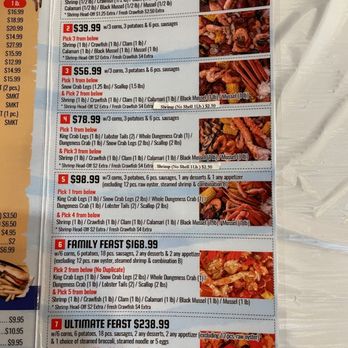 SEAFOOD BUCKET CAJUN STYLE - Updated December 2024 - 539 Photos & 116 ...