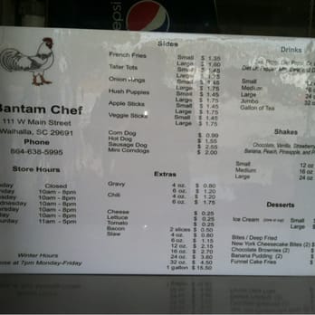 BANTAM CHEF - Updated December 2025 - 14 Reviews - 113 W Main St ...