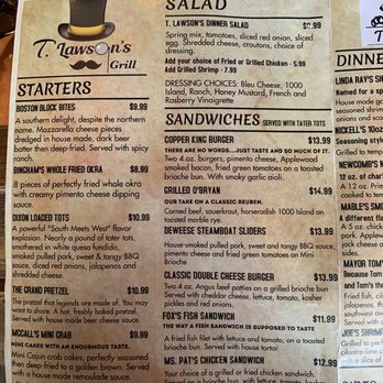 T. LAWSON’S GRILL - Updated October 2025 - 82 Photos & 54 Reviews ...