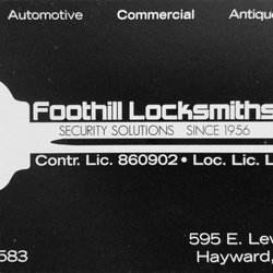 FOOTHILL LOCKSMITHS - 19 Photos & 72 Reviews - 595 E Lewelling Blvd ...