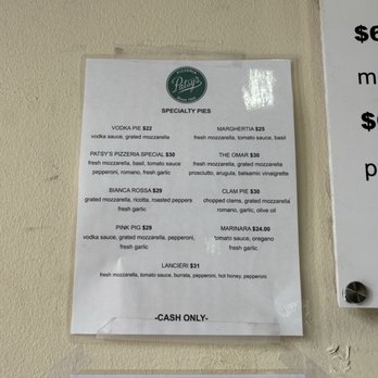PATSY’S PIZZERIA - Updated July 2025 - 713 Photos & 1019 Reviews - 2287 ...