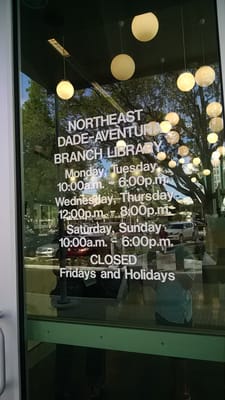 MIAMI-DADE PUBLIC LIBRARY SYSTEM - NORTHEAST BRANCH - Updated July 2025 ...