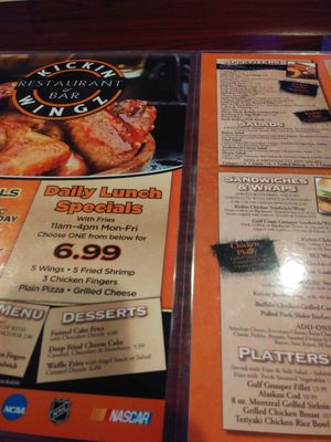 KICKIN WINGZ - 46 Photos & 122 Reviews - 8702 State Rd 52, Hudson ...
