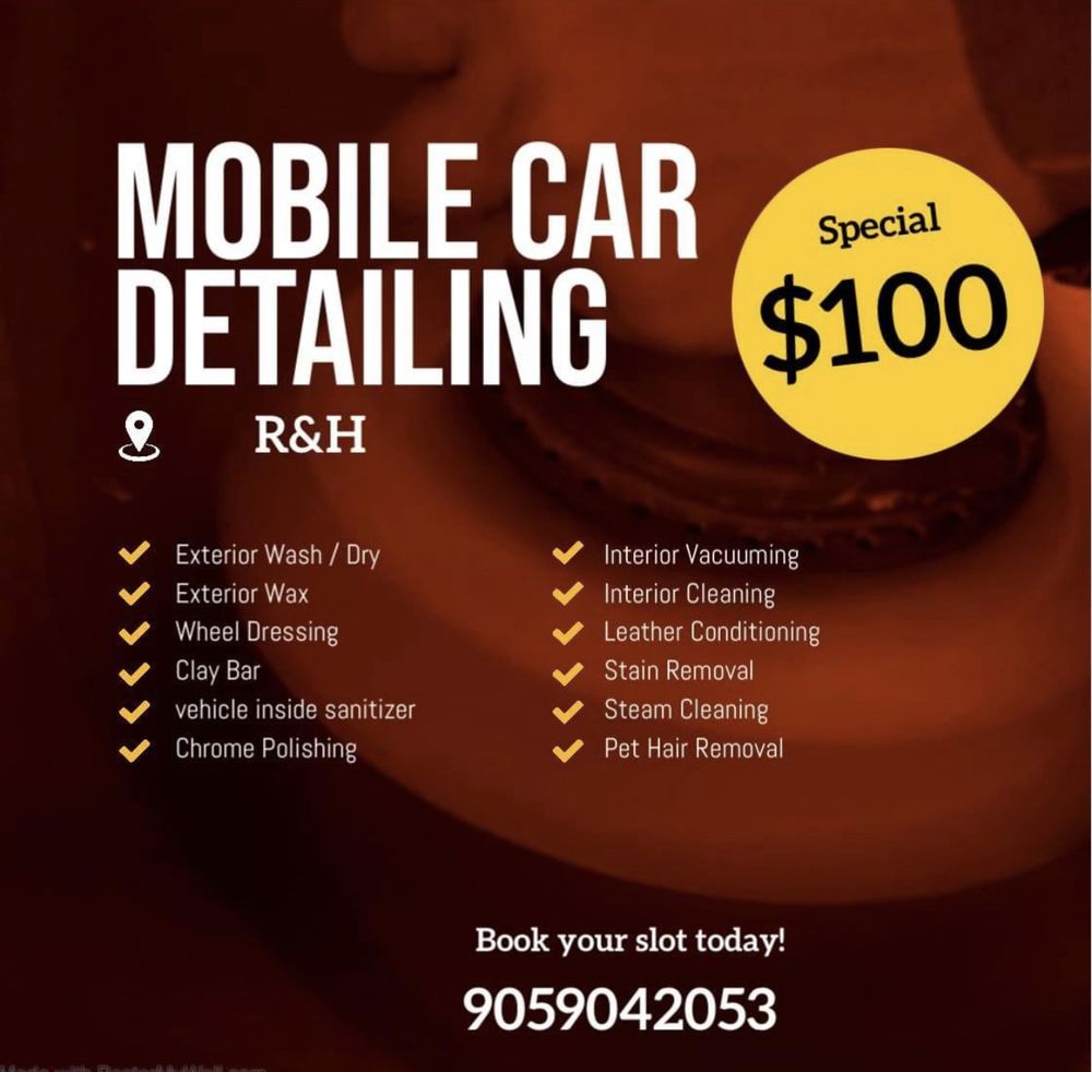 R&H MOBILE CAR DETAILING - Updated November 2025 - Kitchener, Ontario ...