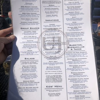 Universal joint chattanooga menu store