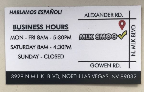 MLK SMOG CHECK - Updated December 2025 - 22 Reviews - 3929 N Martin ...