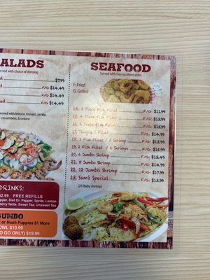 SAM’S SOUTHERN EATERY - 1221 W Crawford St, Salina, Kansas - Salad ...