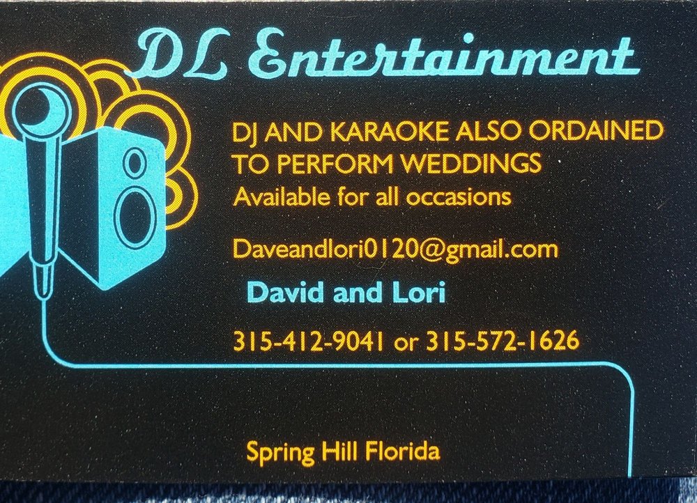 DL ENTERTAINMENT - Spring Hill, FL - Yelp