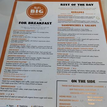 MATT’S BIG BREAKFAST - Updated January 2026 - 559 Photos & 678 Reviews ...