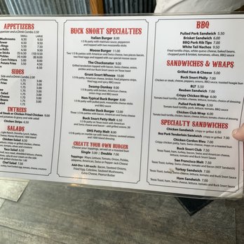 THE BUCK SNORT - Updated August 2024 - 11 Photos & 22 Reviews - 322 E ...