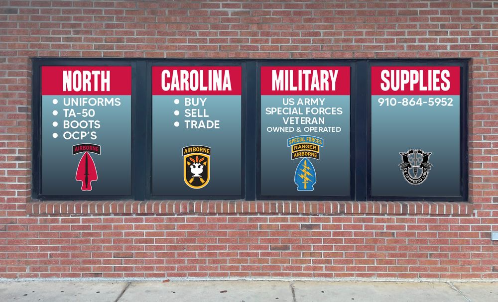 NORTH CAROLINA MILITARY SUPPLIES - Updated October 2025 - 10 Photos ...